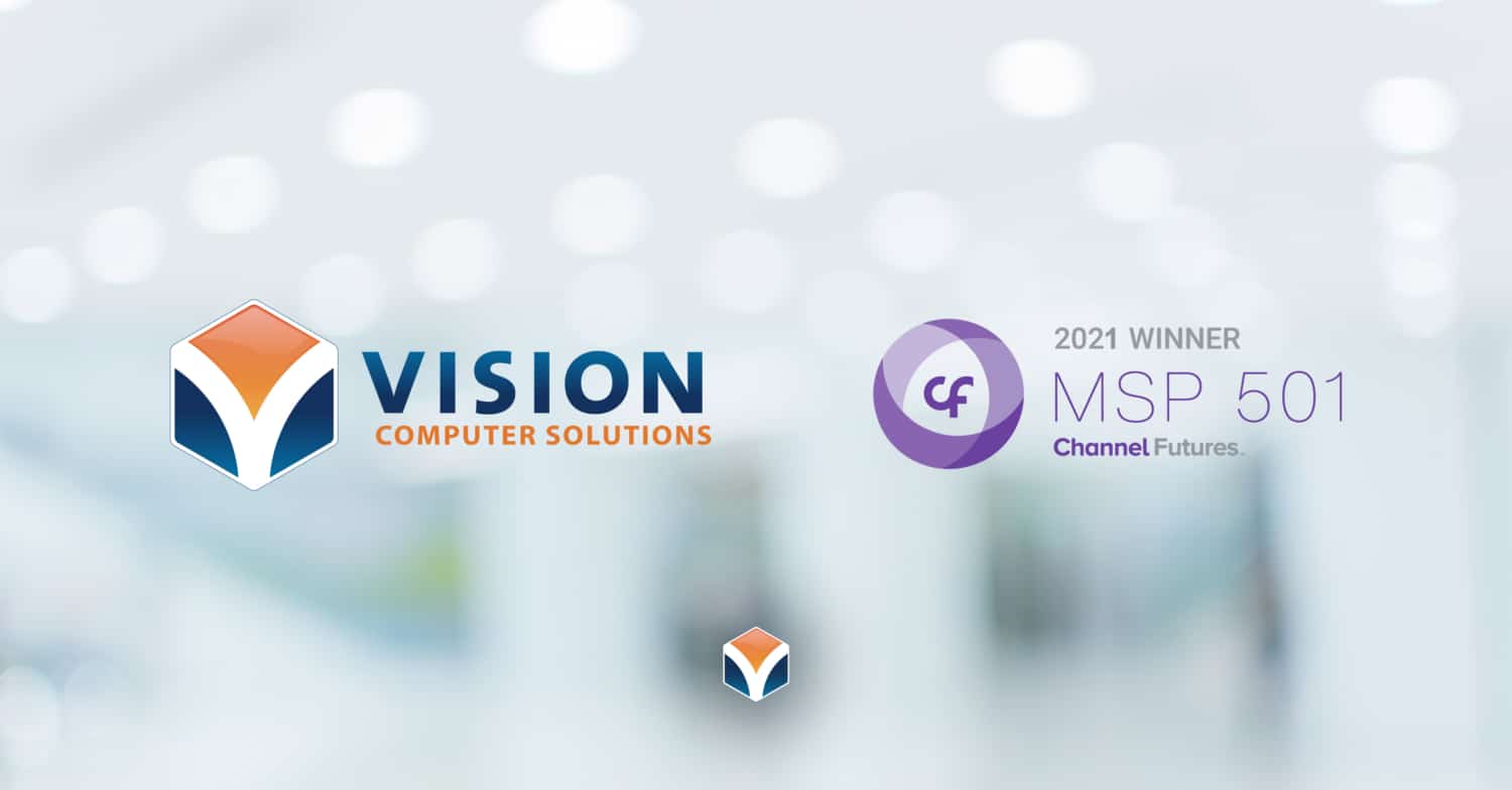 Vision Computer Solutions: Recognized as Top MSP in 2021
